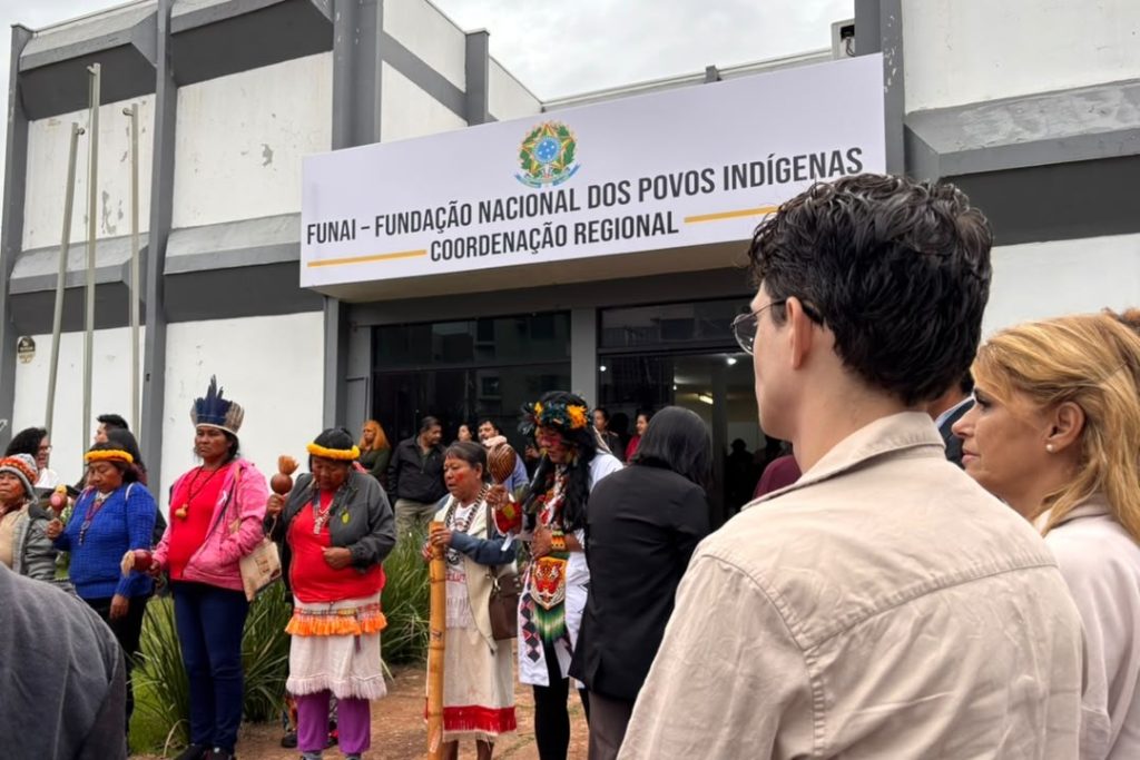 Franklin acompanha inauguração da nova sede da Funai em Dourados - O ...